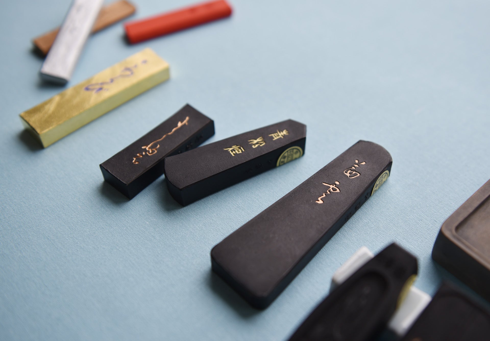 Raw Materials and Types of Ink – Shoyu Calligraphy Shop