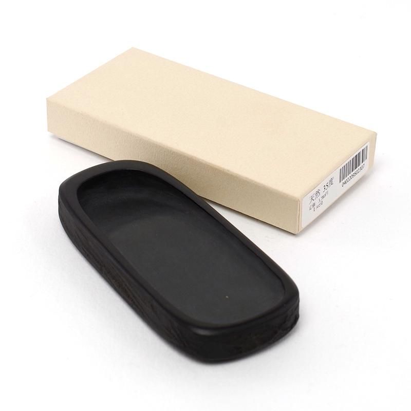 Japanese Inkstone Oogatsu Processed Natural 35-bu – Shoyu Calligraphy Shop